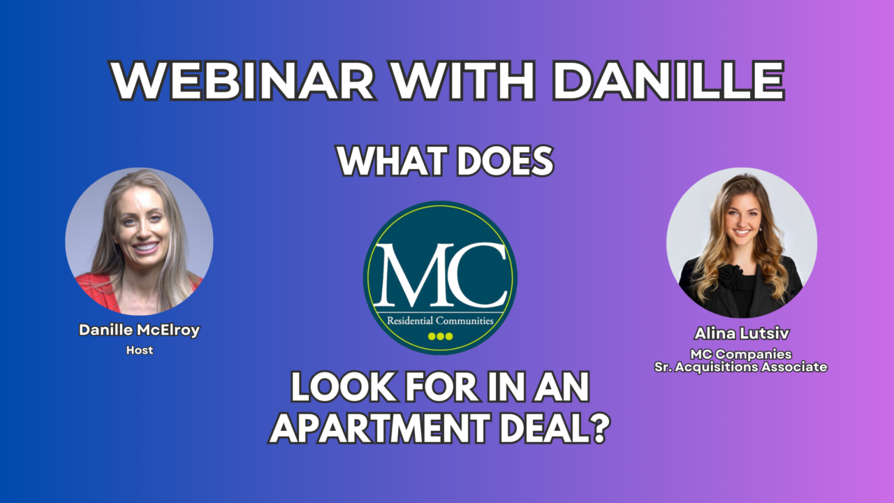 What does MC Companies look for in an apartment deal - Ken McElroy